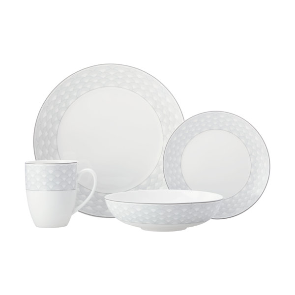 Maxwell & Williams Harlequin Porcelain China Dinnerware - Set of 16 ...