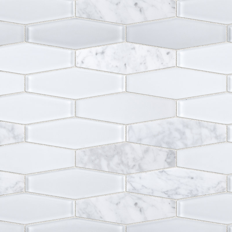 Supreme Tile Fusion 2" x 6" Mosaic Wall Tile & Reviews | Wayfair