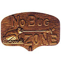 Montague Metal Products No Bug Zone Garden Sign | Wayfair
