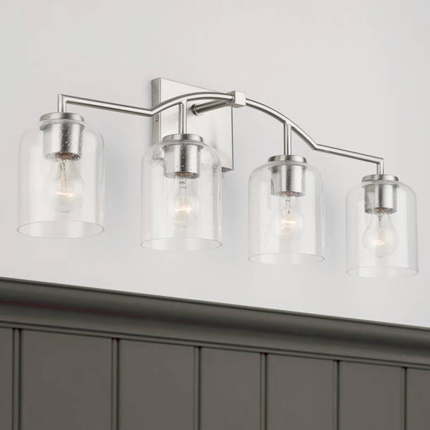Beachcrest Home Ahern 3 - Light Dimmable Vanity Light & Reviews | Wayfair