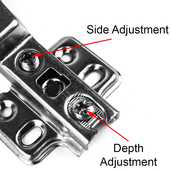 Berta Half 105 Degree Concealed Frameless Overlay Hinge | Wayfair