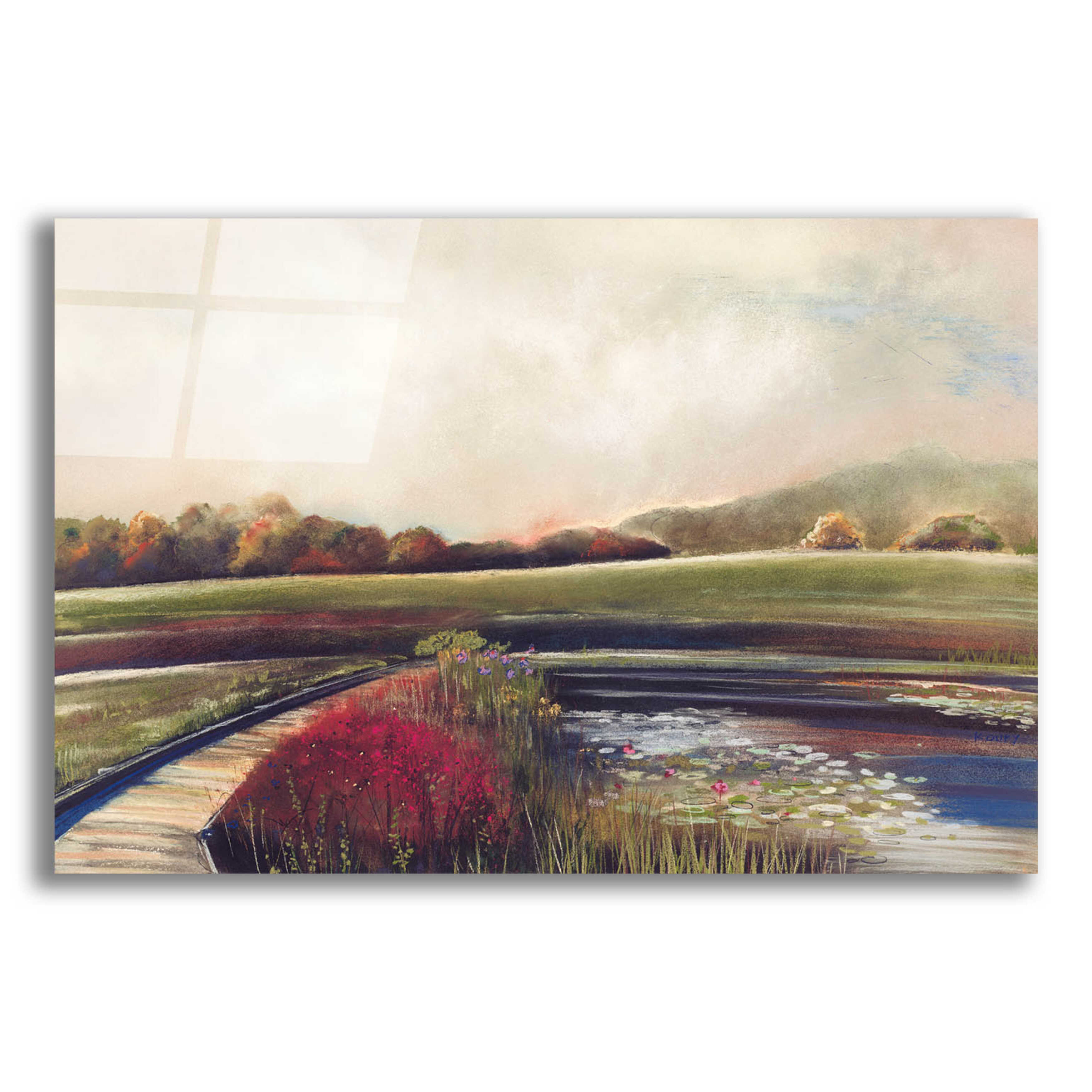 Red Barrel Studio® Epic Art 'Edge Of Autumn' By Aleah Koury, Acrylic ...