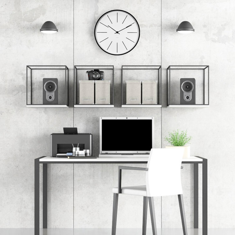 JONSSON Timeware Bauhaus Metal Wall Clock & Reviews | Wayfair
