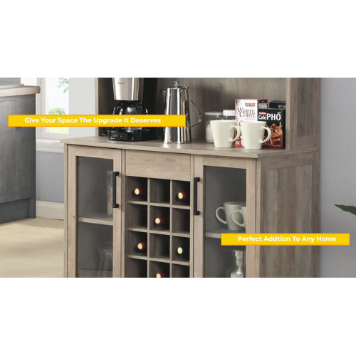 Steelside™ Shasta Bar Cabinet & Reviews | Wayfair