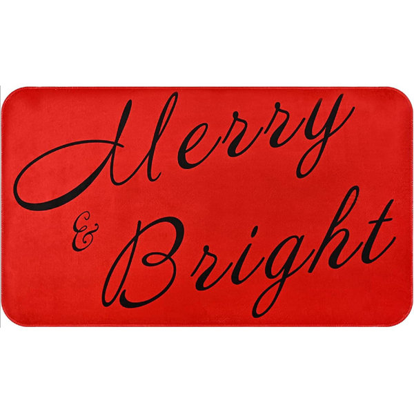 The Holiday Aisle® Elijiah Handmade Hand Braided Red/Black Machine ...