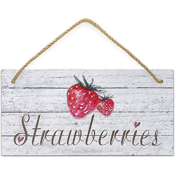 Trinx Hanging Wooden Signs - Wayfair Canada
