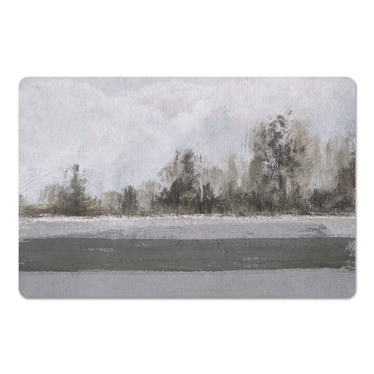 Prep & Savour Cinamon Tranquil Water Floor Mat | Wayfair