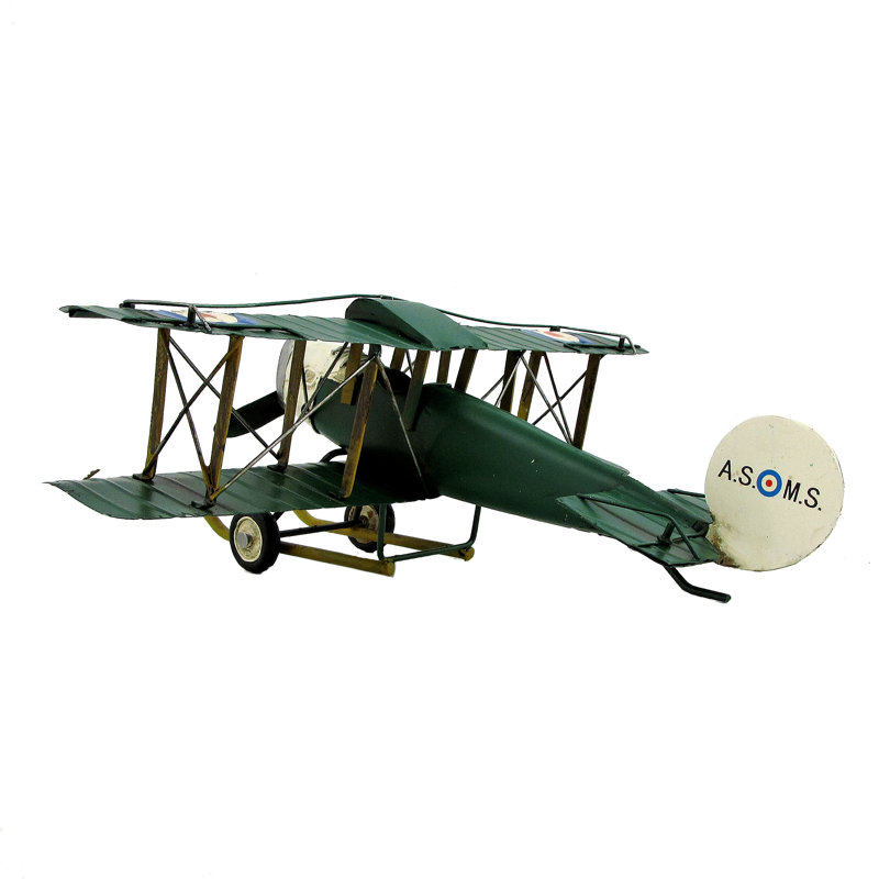 Williston Forge Kiersten Metal Model Airplane Décor | Wayfair