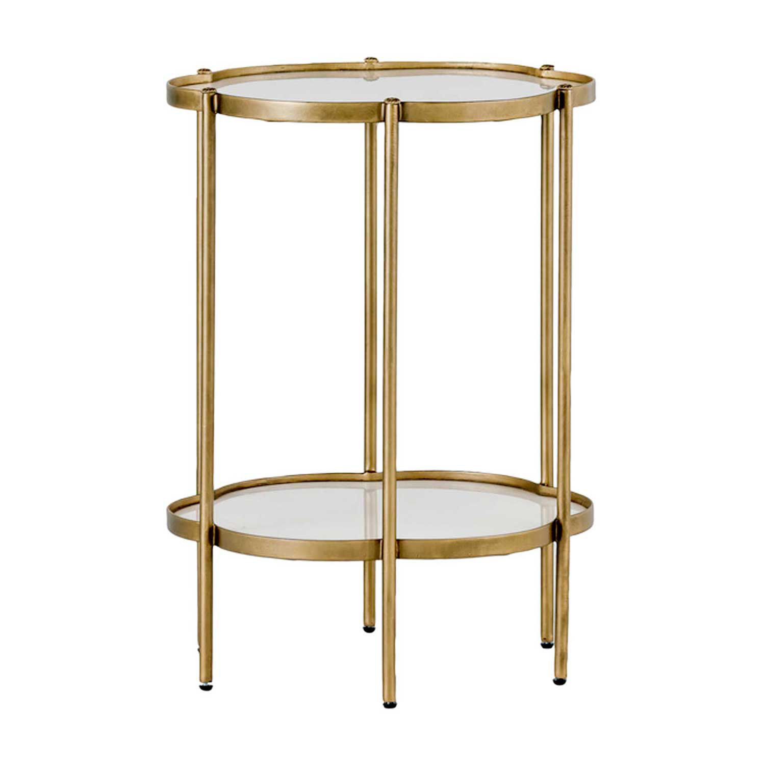 Gabby Clementine 28.5'' Tall Tray Top 6 Legs End Table | Wayfair