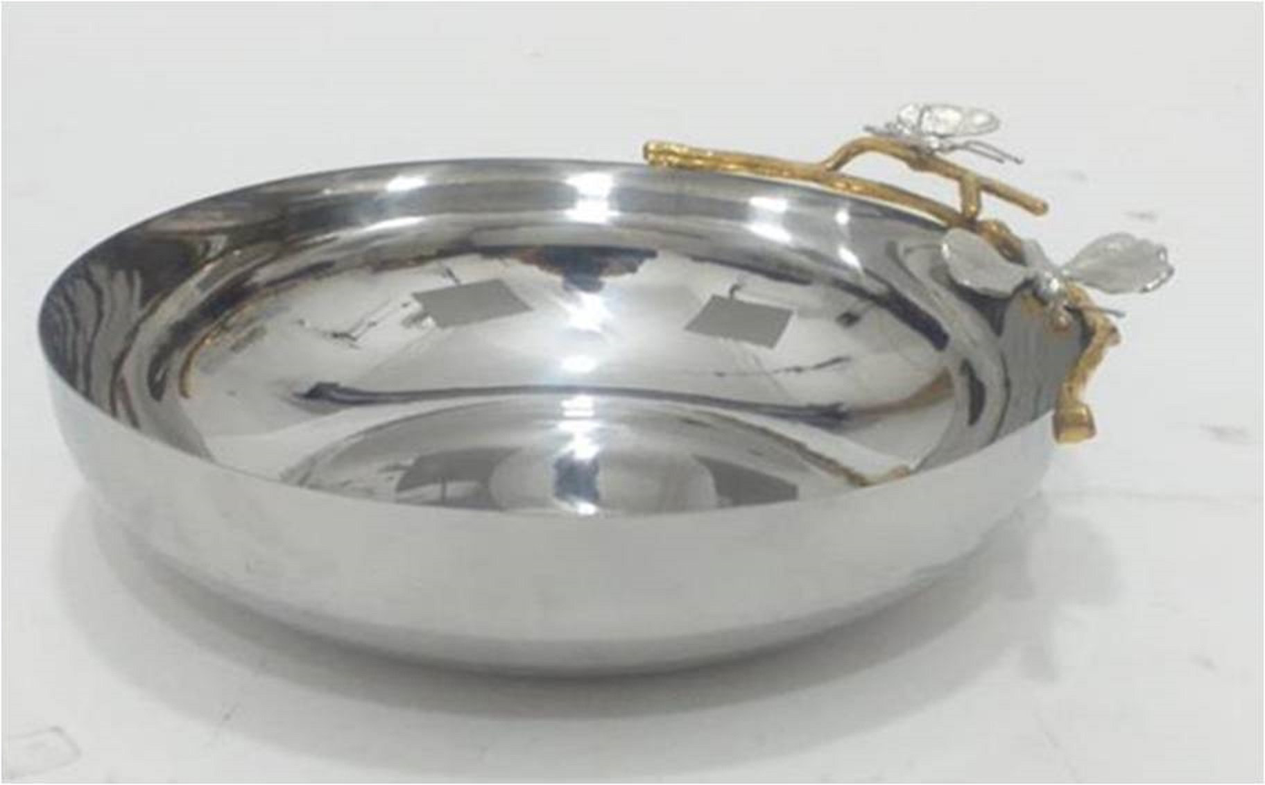 House Of Hampton® Darriona Round Stainless Steel Condiment Server | Wayfair