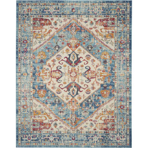 Blue Elephant Light Blue Rug & Reviews | Wayfair.co.uk