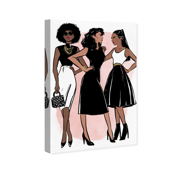 House of Hampton® Lovely Gals by Oliver Gal Graphic Art & Reviews | Wayfair