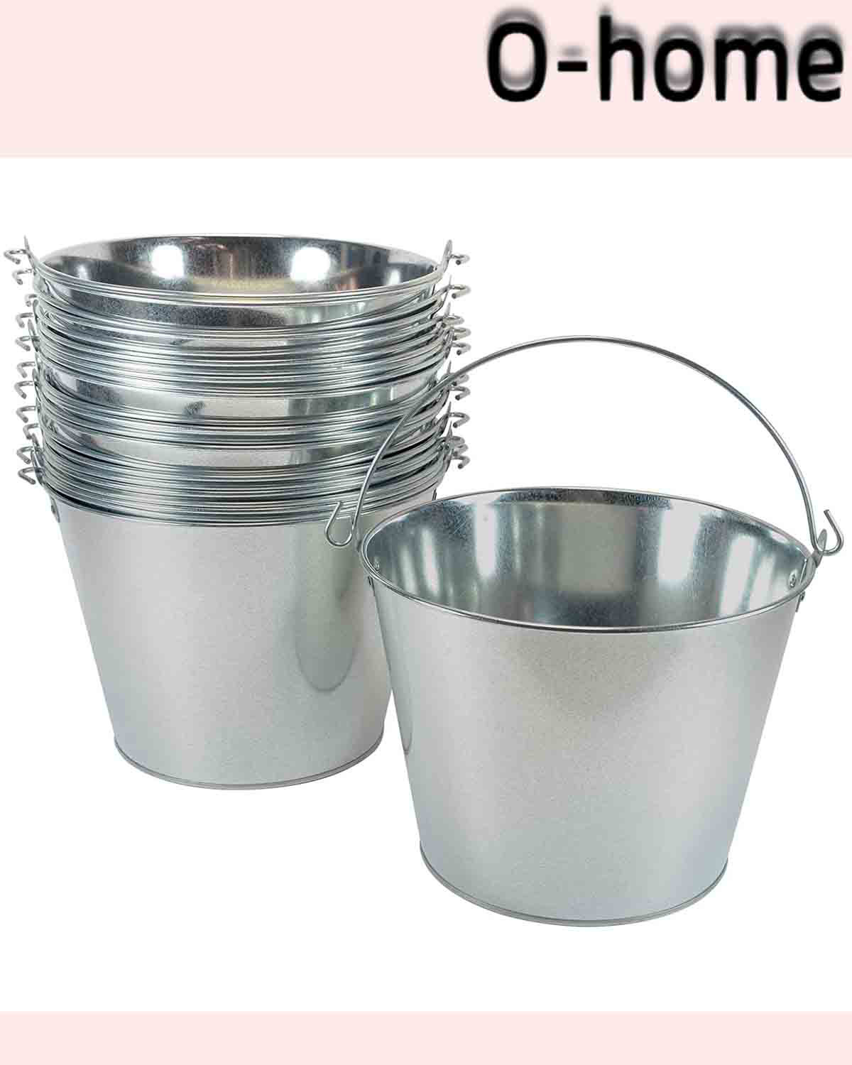 O-home Metal/Wire Bucket Set | Wayfair