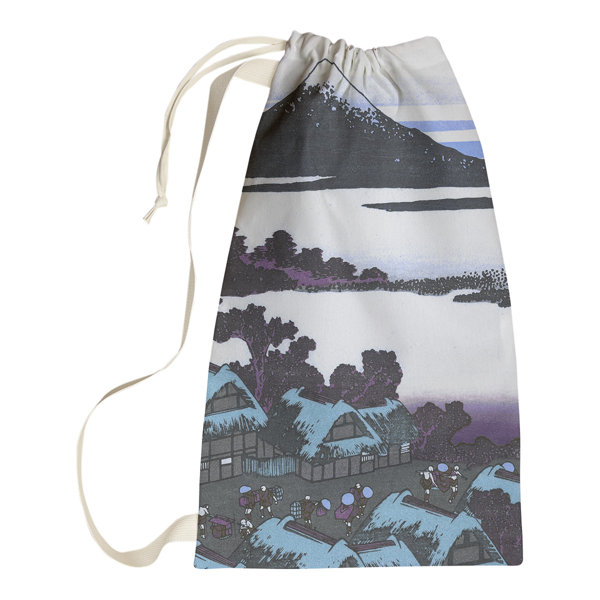 World Menagerie Hague Dawn at Isawa in Kai Province Laundry Bag | Wayfair