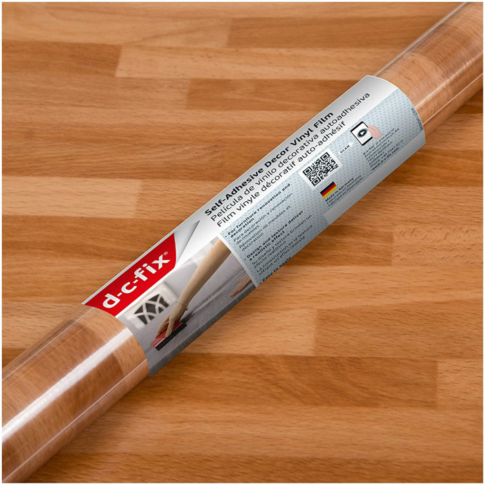 d-c-fix Decorative Self-Adhesive Film Butcher Block | Wayfair