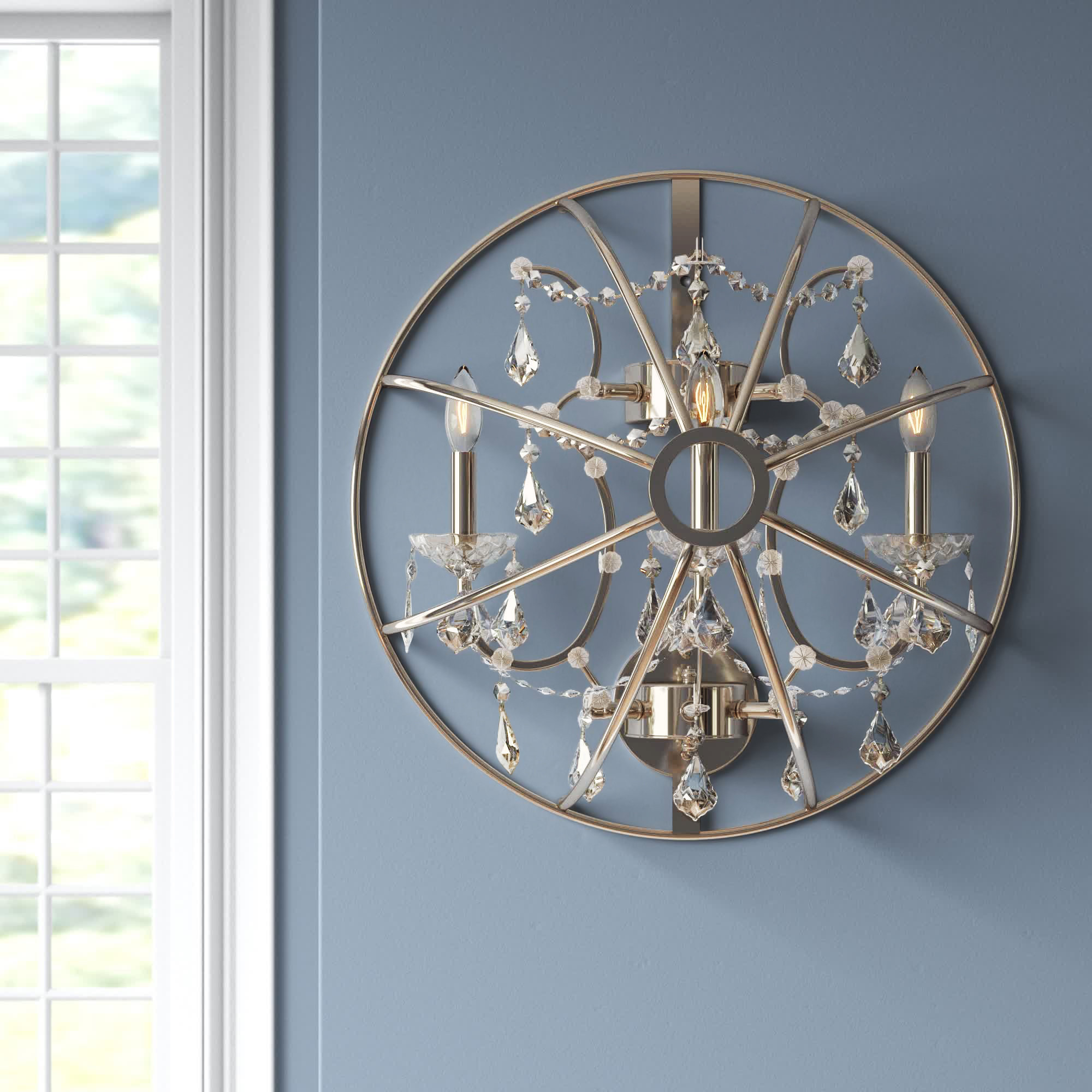 House of Hampton® Fem Candle Wall Light | Wayfair
