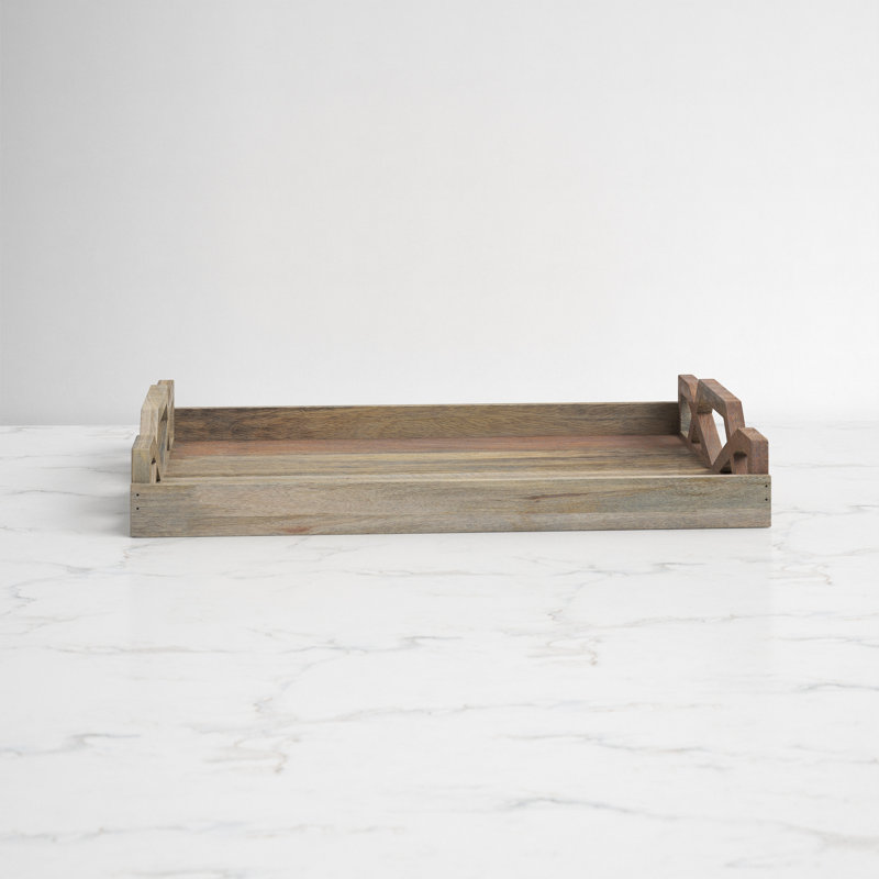 Kelly Clarkson Home Kess Wood Tray & Reviews | Wayfair