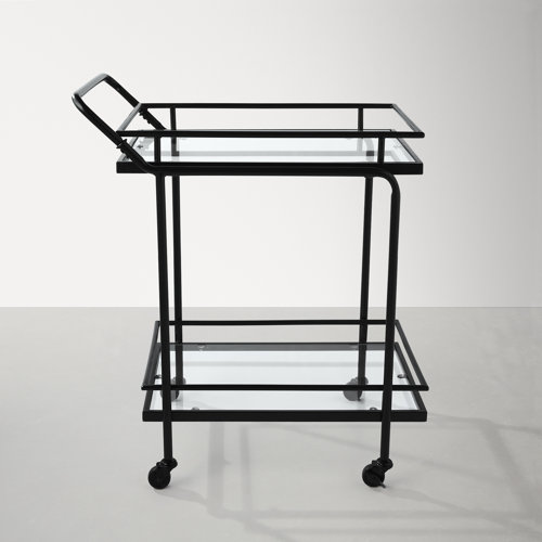Modern Black Bar Carts | AllModern