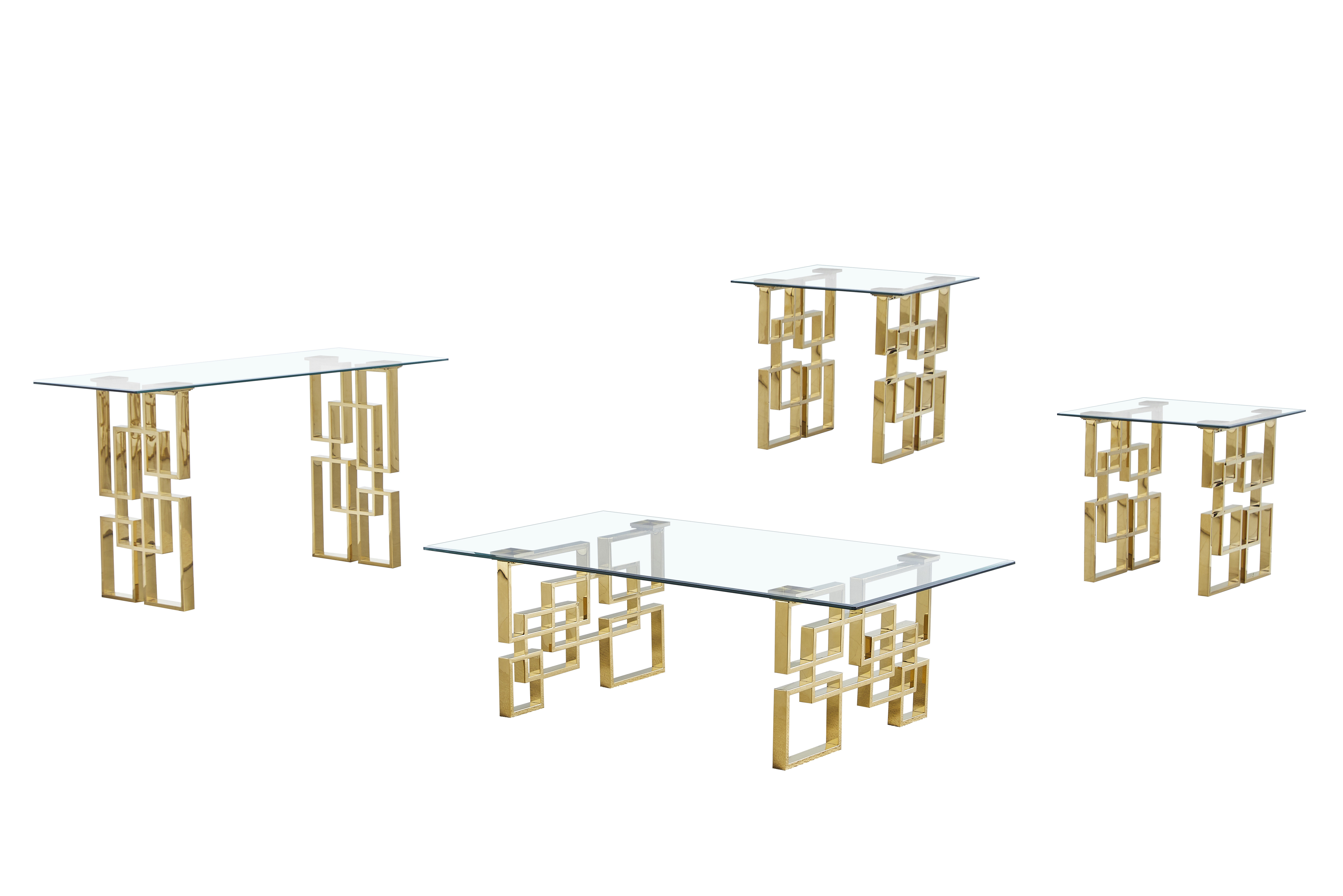 Everly Quinn Brecon 4 Piece Coffee Table Set | Wayfair