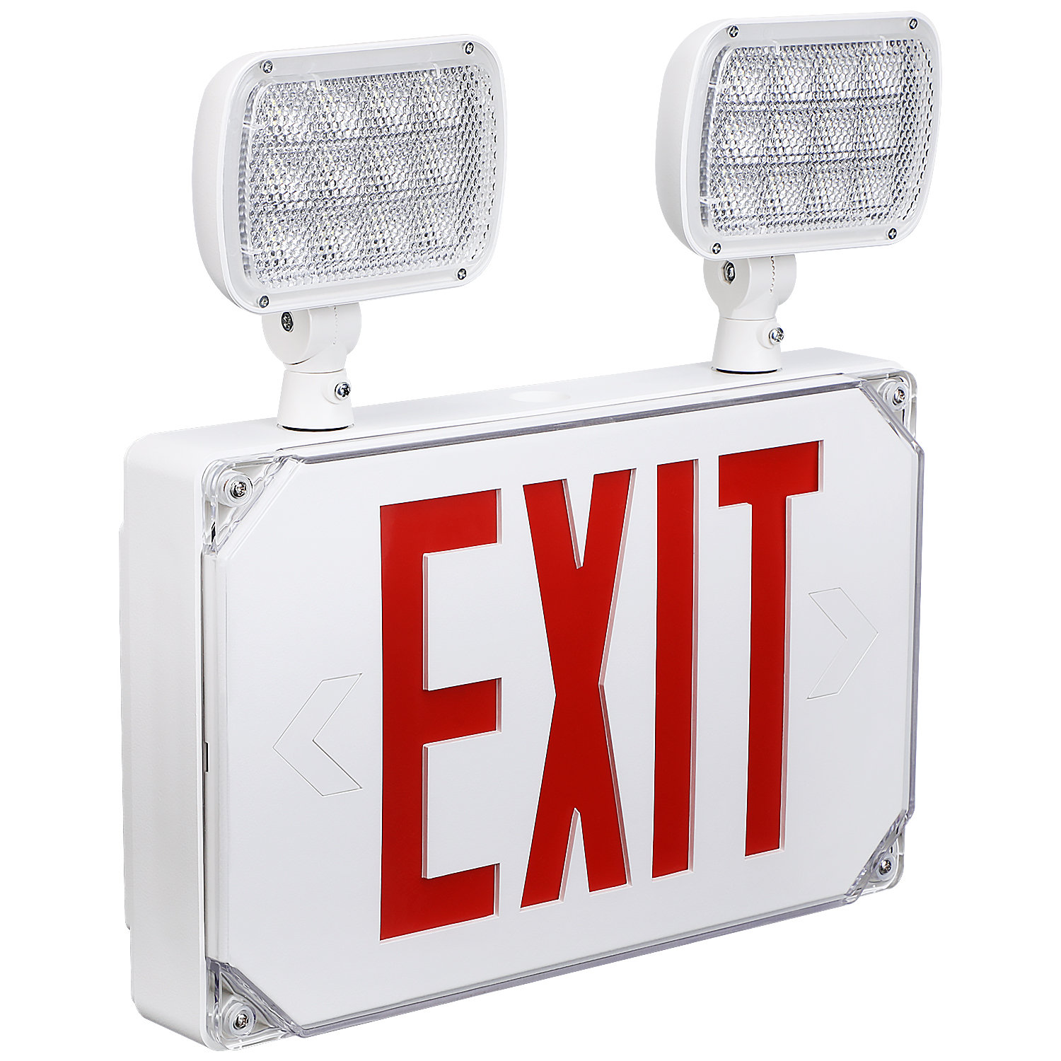 LEONLITE Surface-Mounted Edge-Lit LED Exit Sign | Wayfair