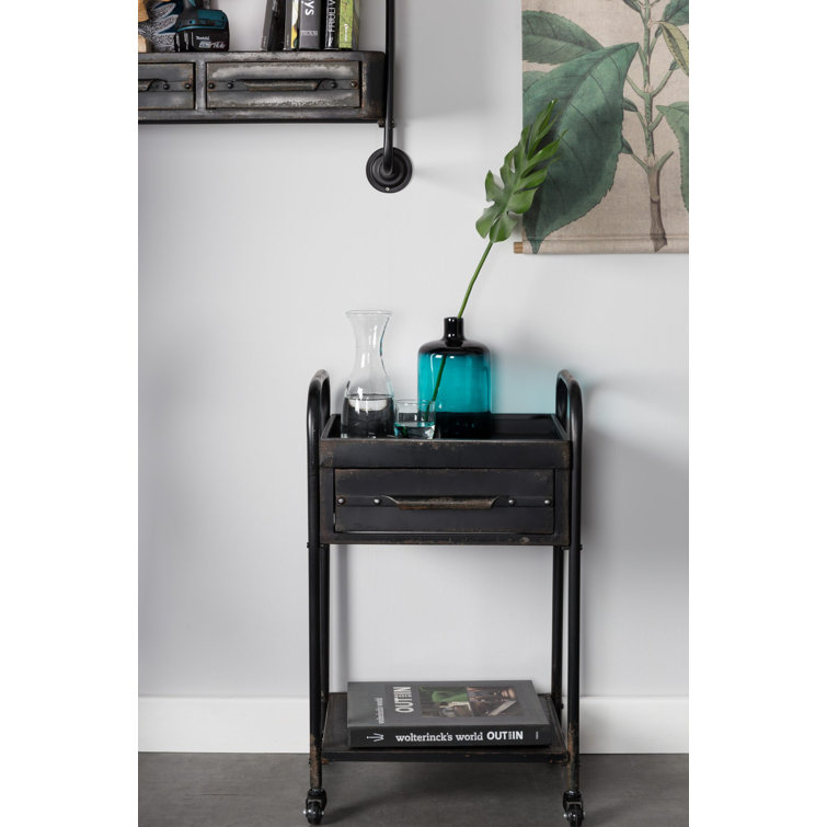 Luxury Furnitures Vigo Rustic Trolley | Perigold