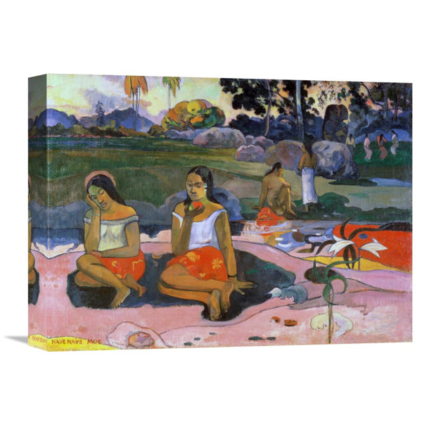 Global Gallery Spring Of Miracles by Paul Gauguin - Print on Canvas ...