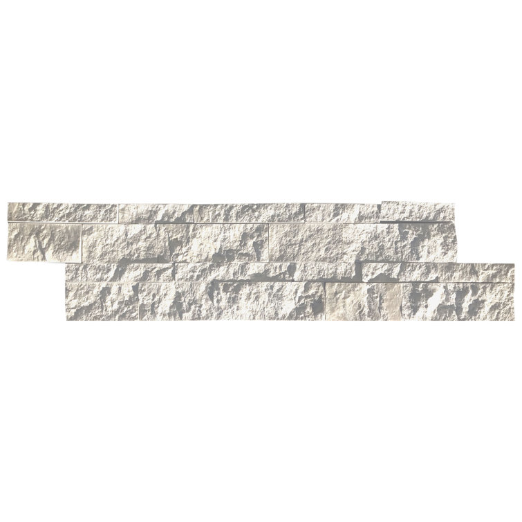 Parvatile (38178) Fossil Stone Split Face 6X24 Ledger Panel Mosaic ...