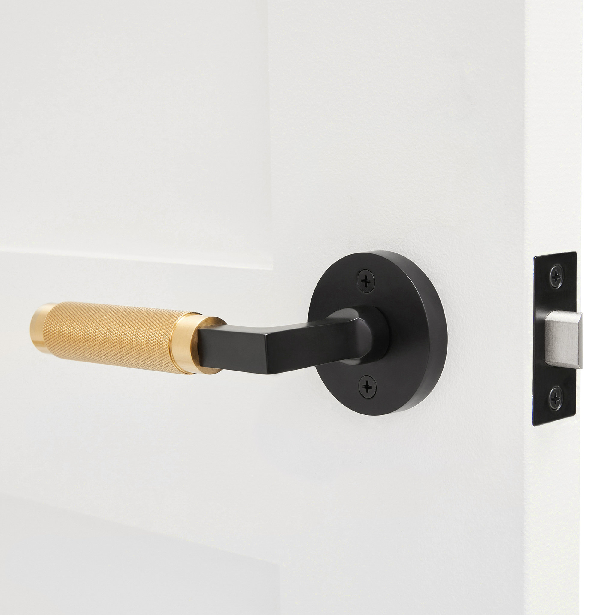 Explore Hardware Monte Carlo Solid Brass Door Lever | Wayfair
