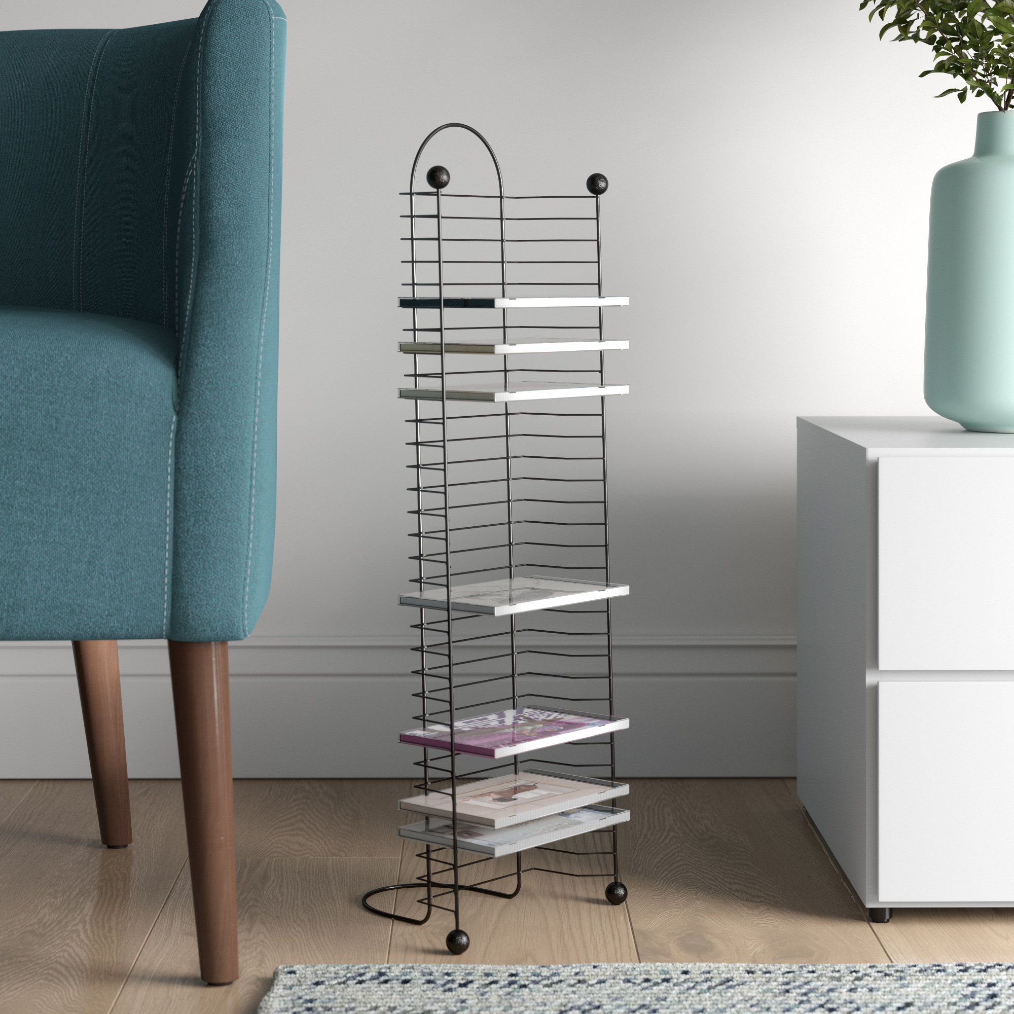 Symple Stuff Multimedia Wire Rack & Reviews | Wayfair