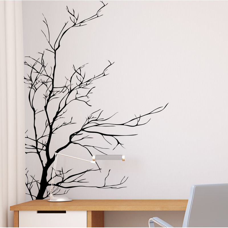 Loon Peak® Bare Tree Branches Wall Decal & Reviews | Wayfair