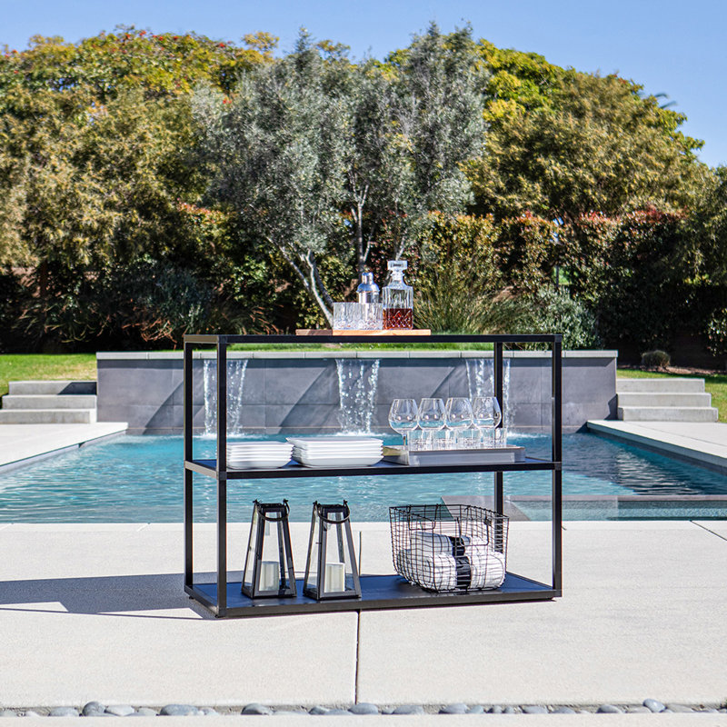 Veradek Outdoor Kitchen Series Free Standing Bar Center & Reviews | Wayfair