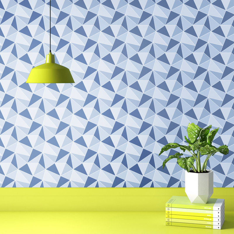 Hashtag Home Addisyn 10m x 53cm Semi-Gloss Wallpaper Roll & Reviews ...
