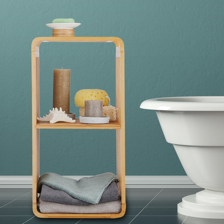 House of Hampton Khalil 33 x 64.7cm Bathroom Shelf & Reviews | Wayfair ...