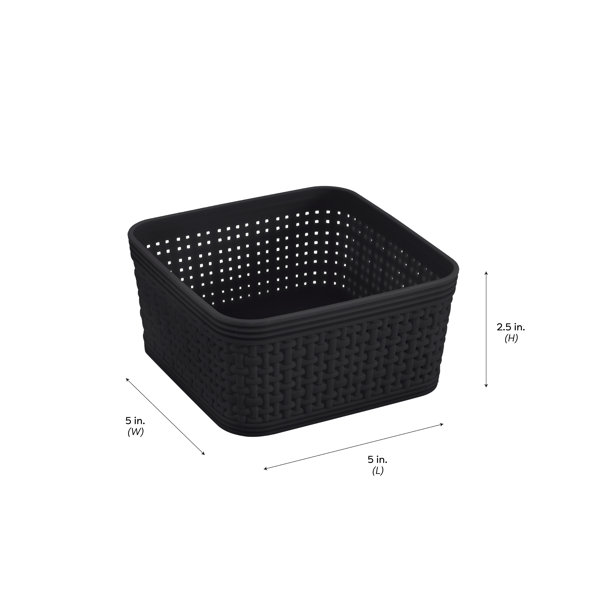 Rebrilliant 10 Piece Plastic Bin Set & Reviews | Wayfair