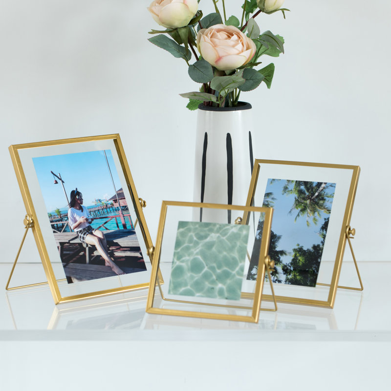 Mercer41 Baeten Metal Digital Picture Frame | Wayfair