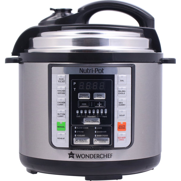 Wonderchef Nutri Pot 3L Electric Pressure Cooker & Reviews | Wayfair.co.uk