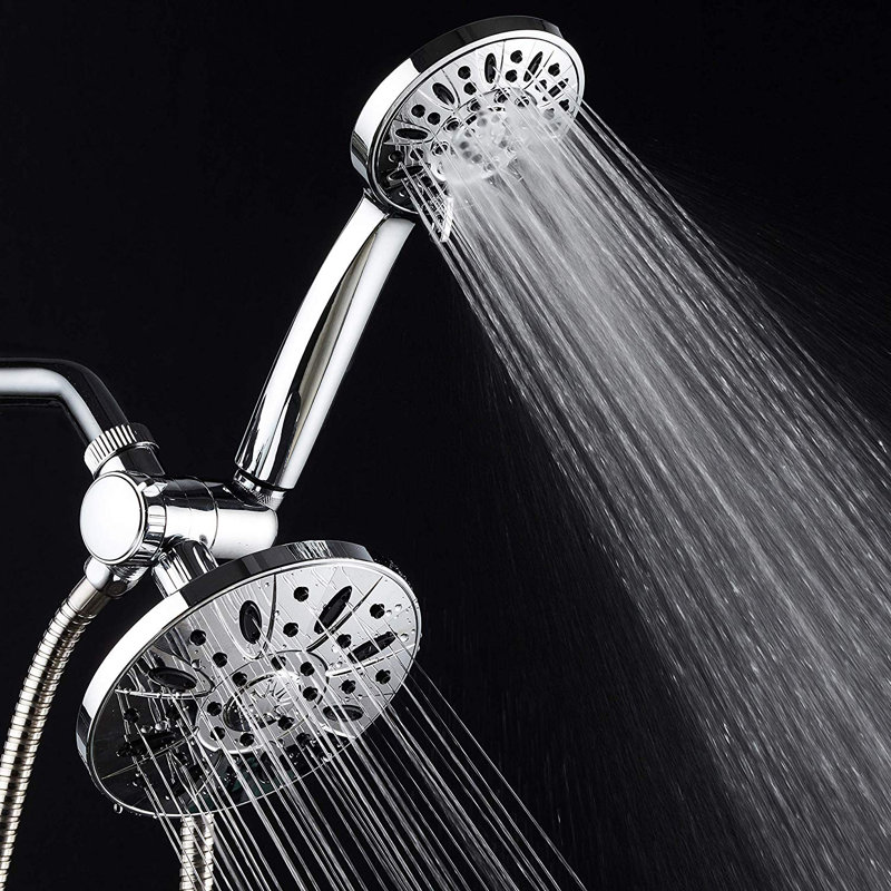 AQDE Premium High Pressure Multi Function Dual Shower Head & Reviews ...