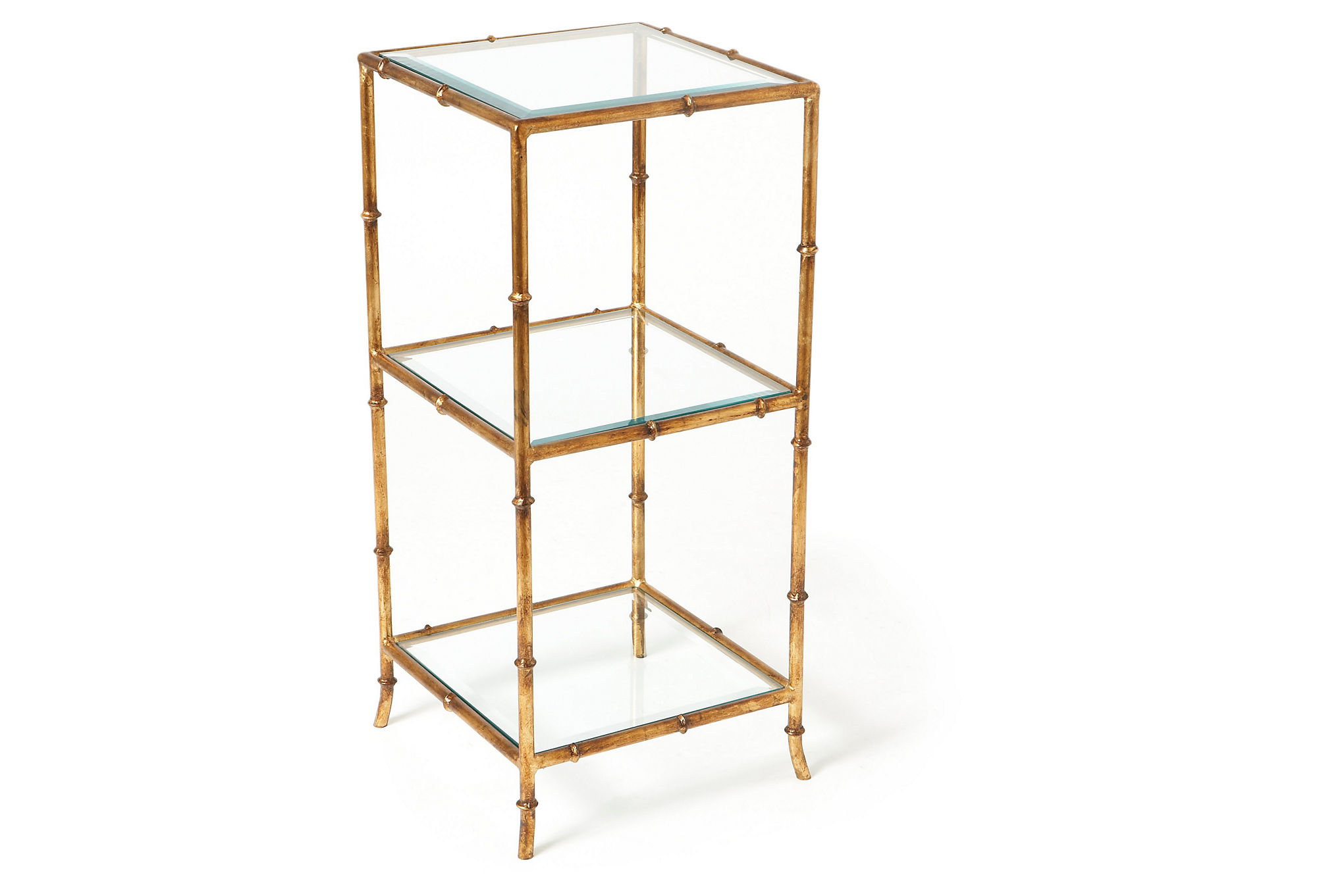 Bayou Breeze Robbie 31'' Tall Glass End Table | Wayfair