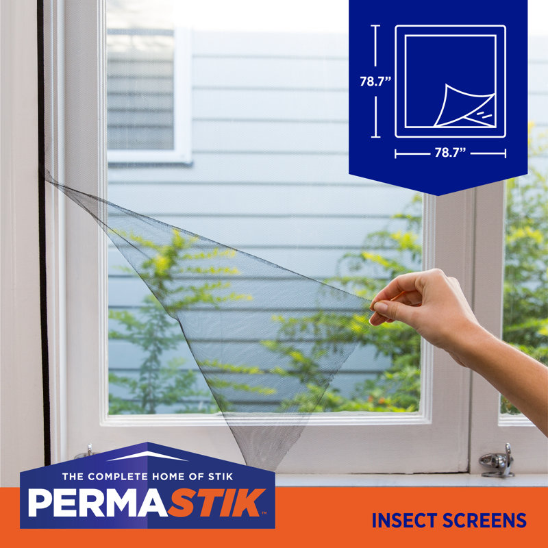 Permastik Removable Insect Screen & Reviews | Wayfair