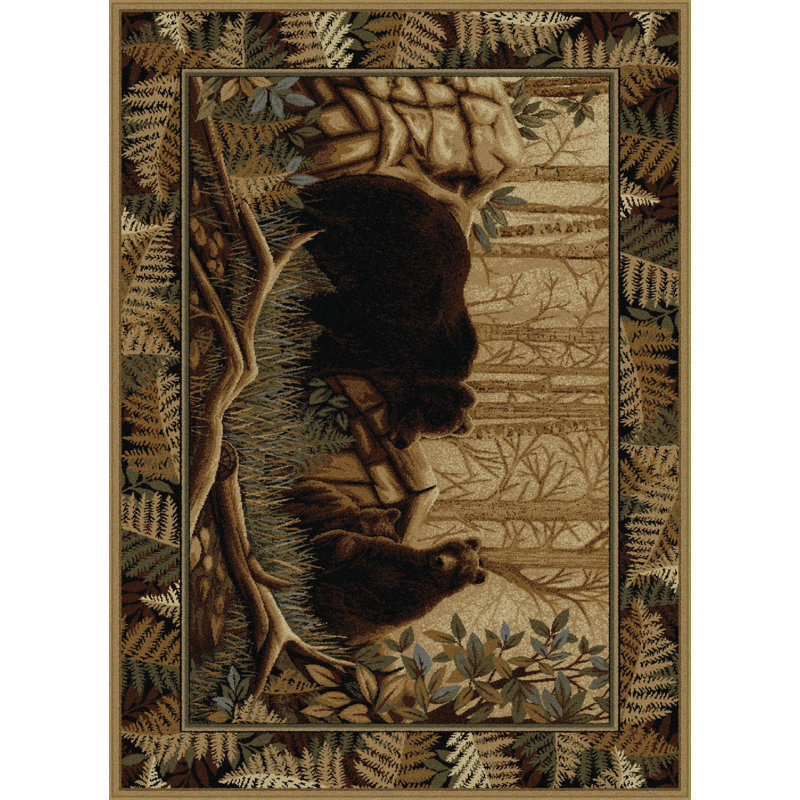 Threadbind Performance Beige/Brown Rug & Reviews | Wayfair