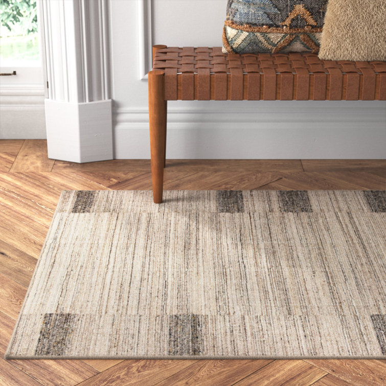 Raisa Handmade Wool Beige/Brown Rug & Reviews | Joss & Main