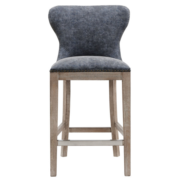 Weathered-gray-bar-stools | Wayfair