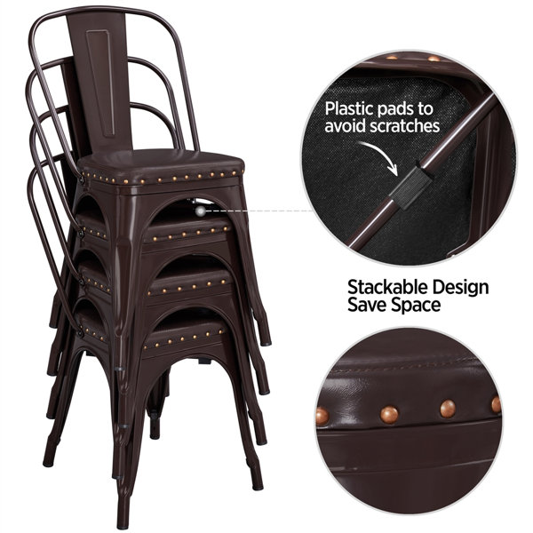 Williston Forge Hellam Slat Back Side Chair & Reviews | Wayfair