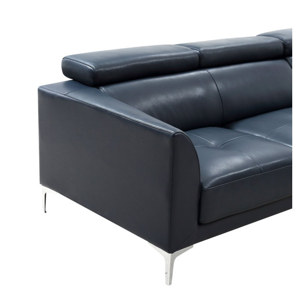 Orren Ellis Purtee Upholstered Sectional & Reviews | Wayfair