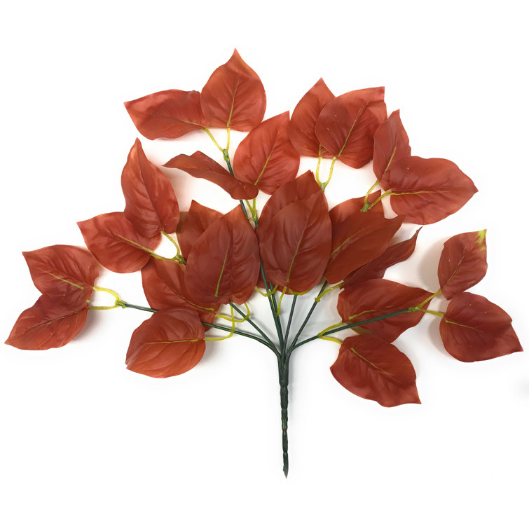 Mountain Snow Arti5pcs Ficial 5pcs Flower 5pcs Faux Plant | Wayfair