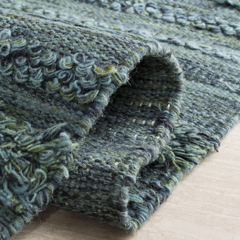 Laurel Foundry Modern Farmhouse Hartzler Handmade Flatweave Dark Green ...