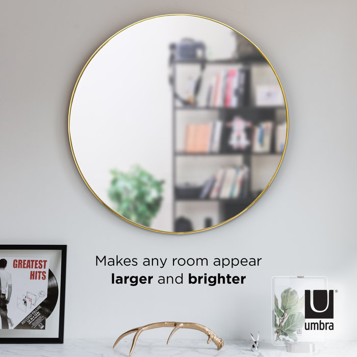 Umbra Round Wall Mirror & Reviews | Wayfair