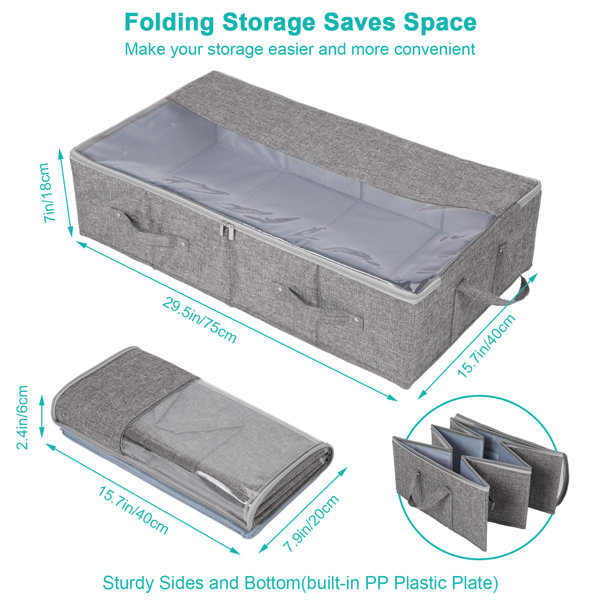 Rebrilliant Underbed Storage Set | Wayfair