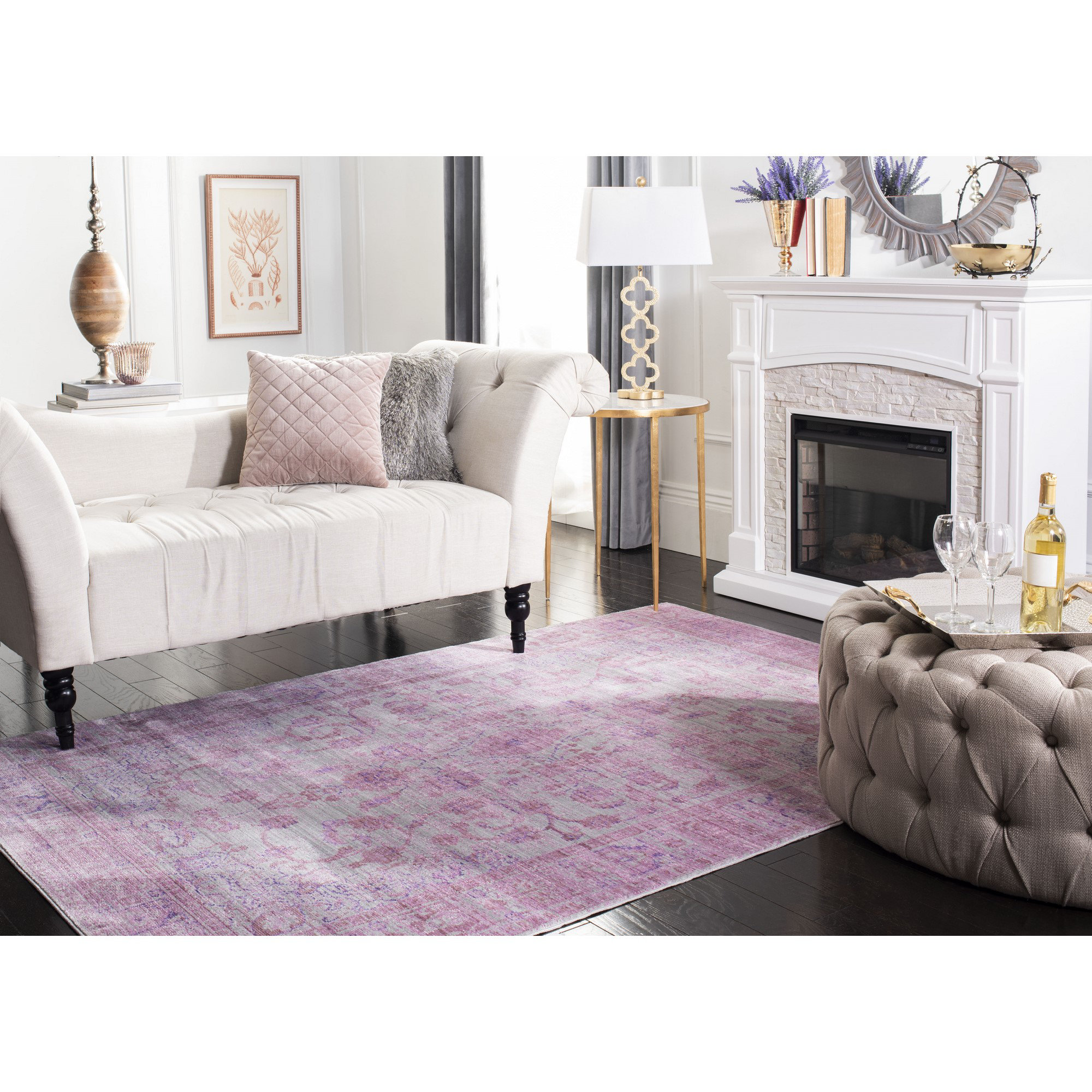 Ophelia & Co. Chantae Pink/Multi Rug & Reviews | Wayfair