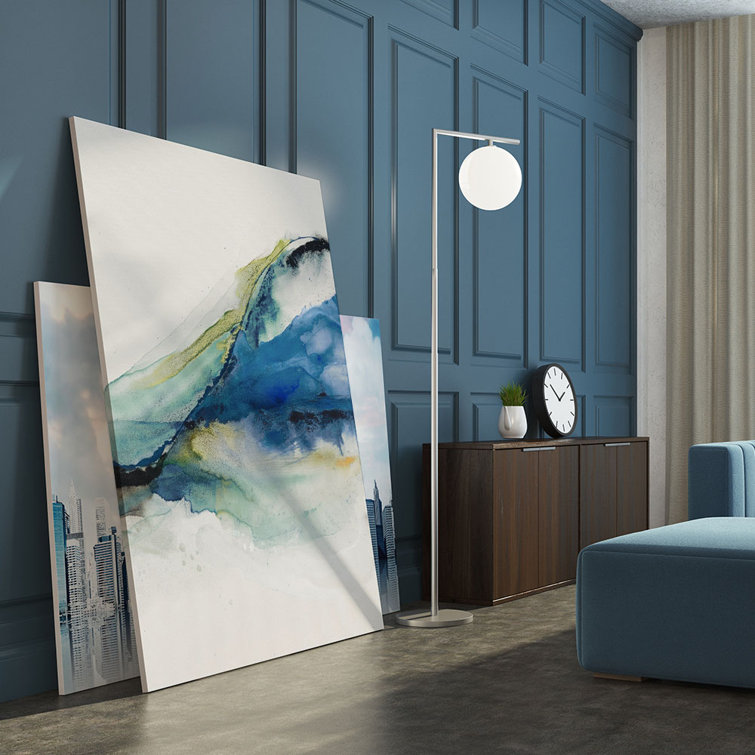 Orren Ellis Abstract Terrain IV On Canvas by Sisa Jasper Painting | Wayfair